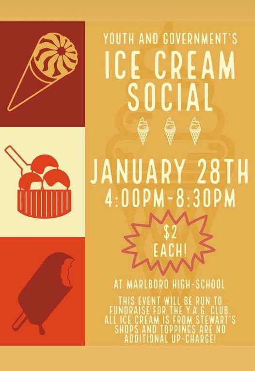 Marlboro H.S. Youth and Government Ice Cream Social | Meet Me In ...